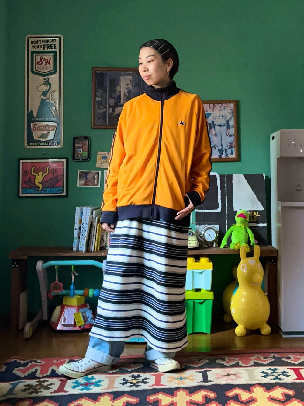 maaaaa｜Kappaのブルゾンを使ったコーディネート - WEAR