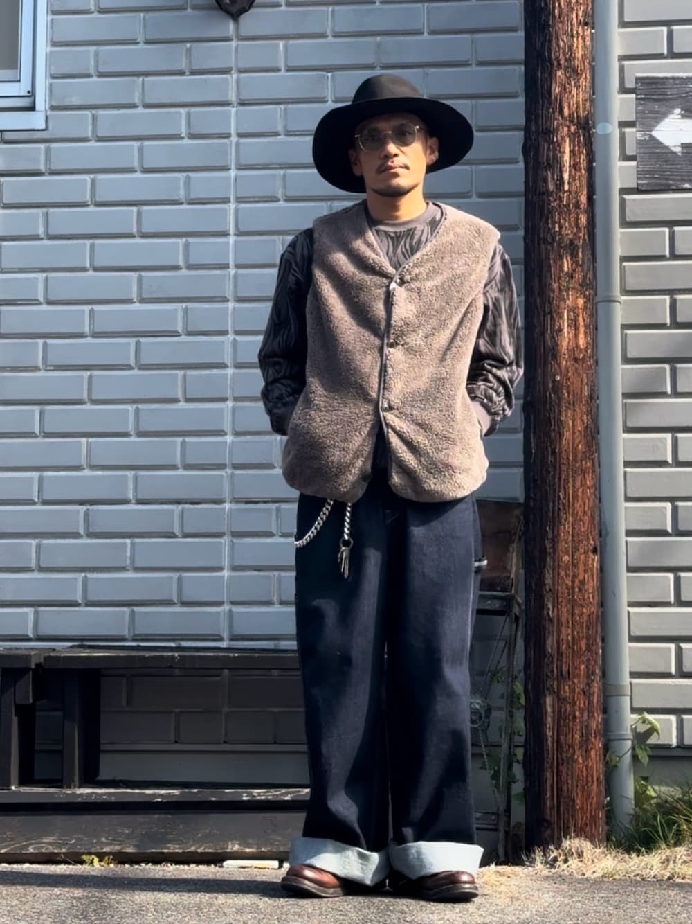 Moja｜Yohji Yamamotoのハットを使ったコーディネート - WEAR