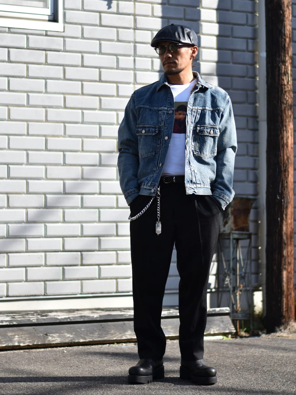 Moja｜MINEDENIMのデニムジャケットを使ったコーディネート - WEAR