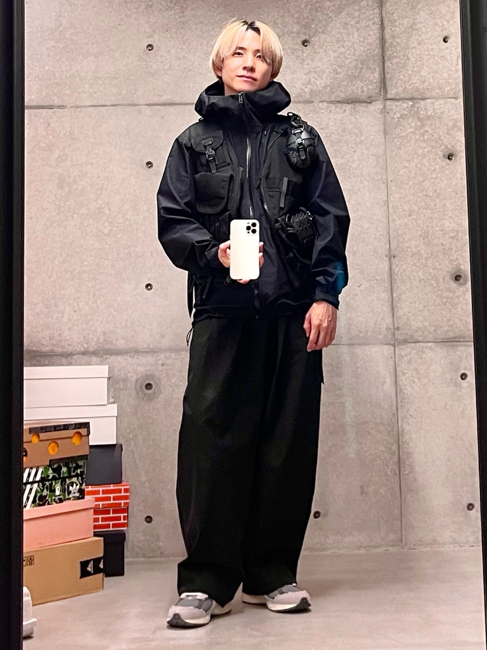 Mr.Okada｜JUNYA WATANABE MANのその他アウターを使ったコーディネート - WEAR