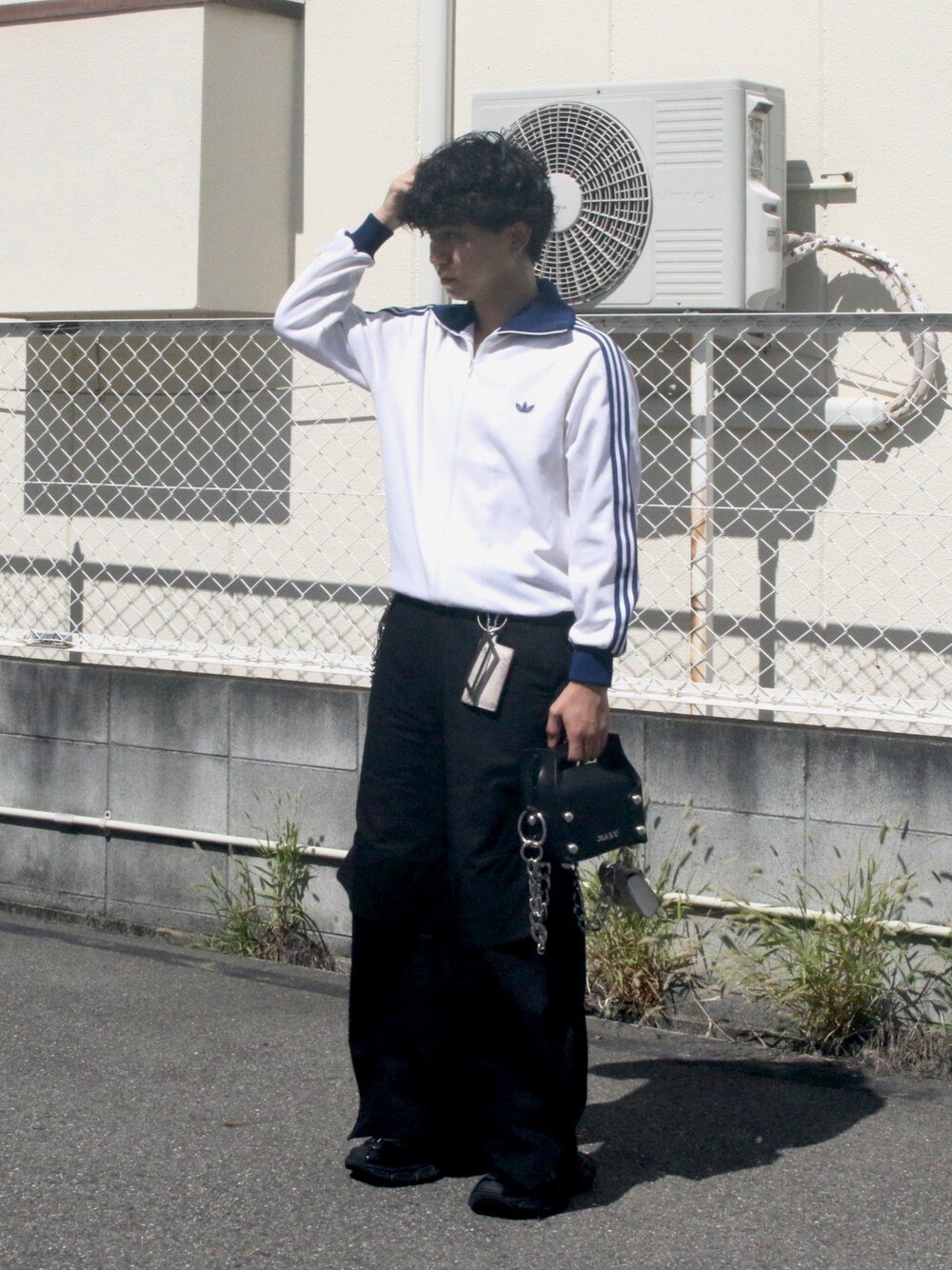 ksk｜adidasのジャージを使ったコーディネート - WEAR