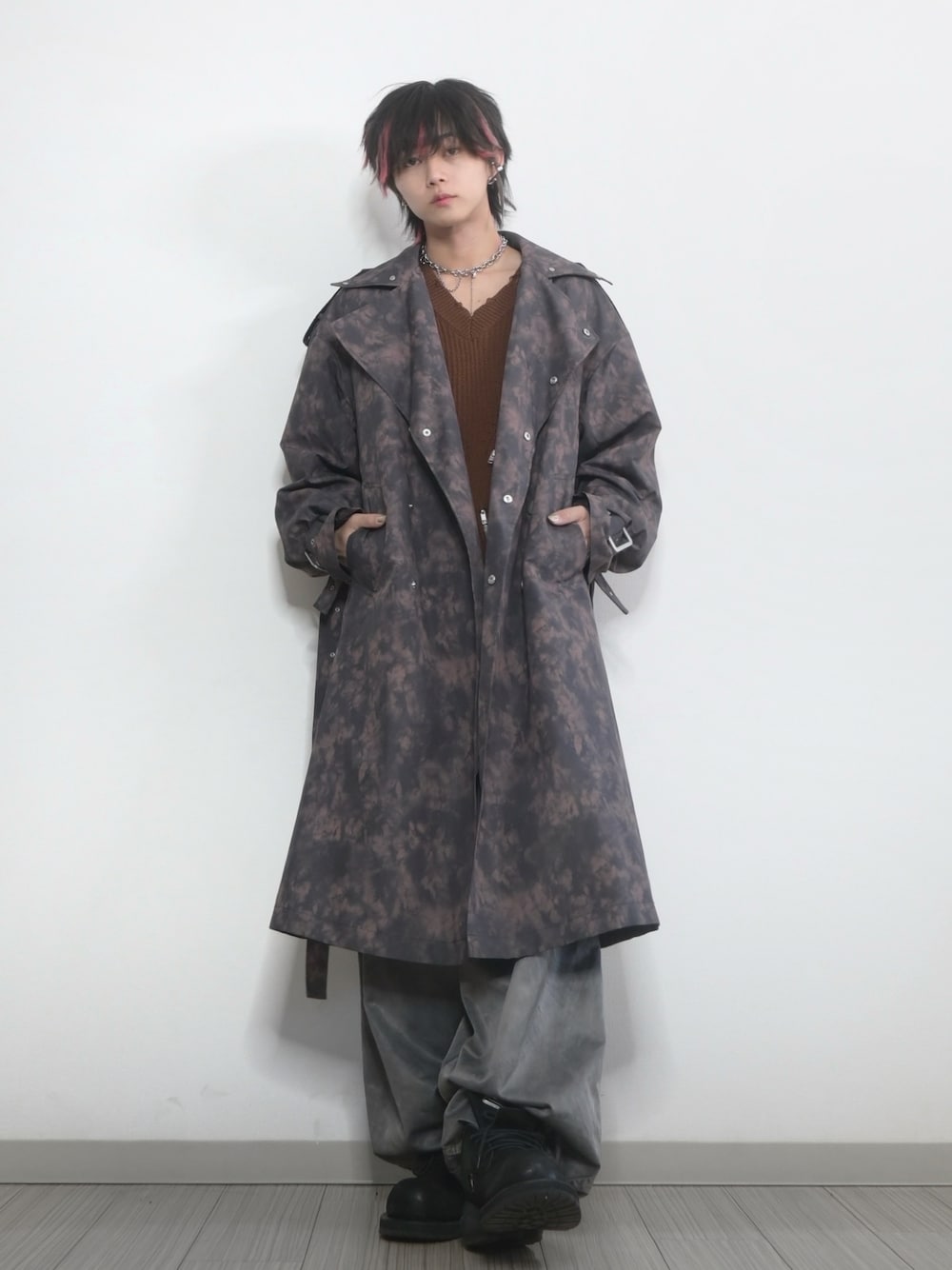 TAKATO｜GRANCYのトレンチコートを使ったコーディネート - WEAR