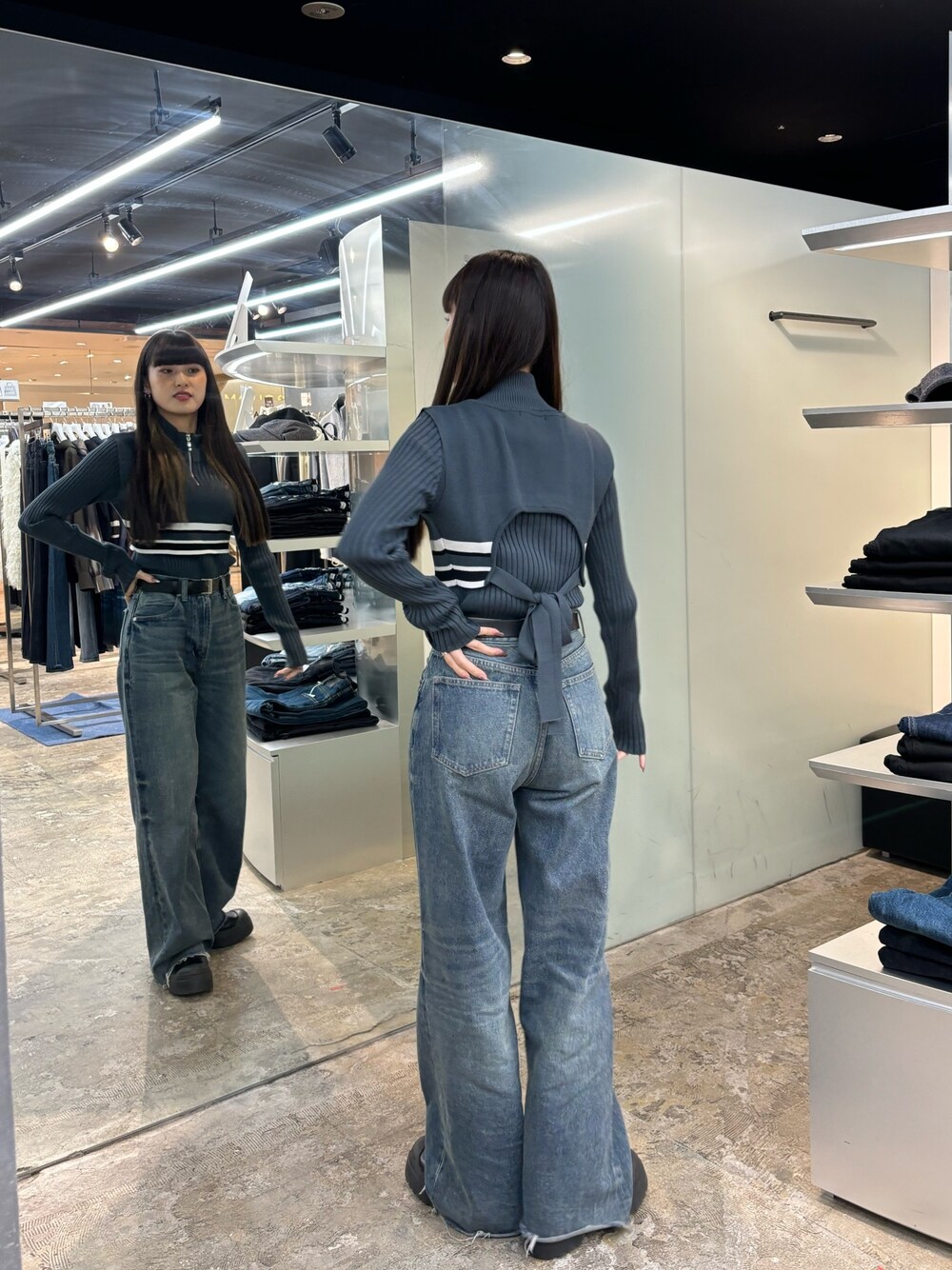 髙木瑞穂(EMODA)｜EMODAのニット/セーターを使ったコーディネート - WEAR