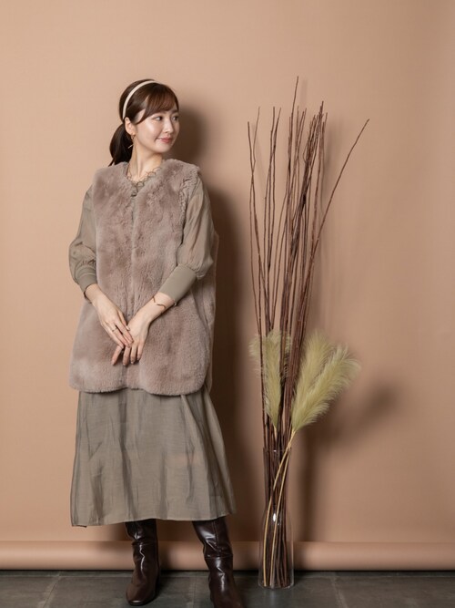 mhbgtokyo（miniyu ZOZOTOWN店）｜MHBG TOKYOのベストを使ったコーディネート - WEAR