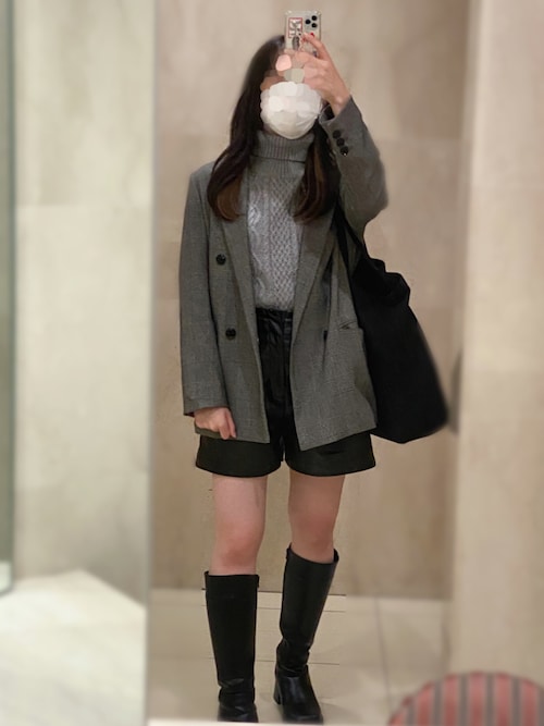 momo∨̈｜GUのニット/セーターを使ったコーディネート - WEAR