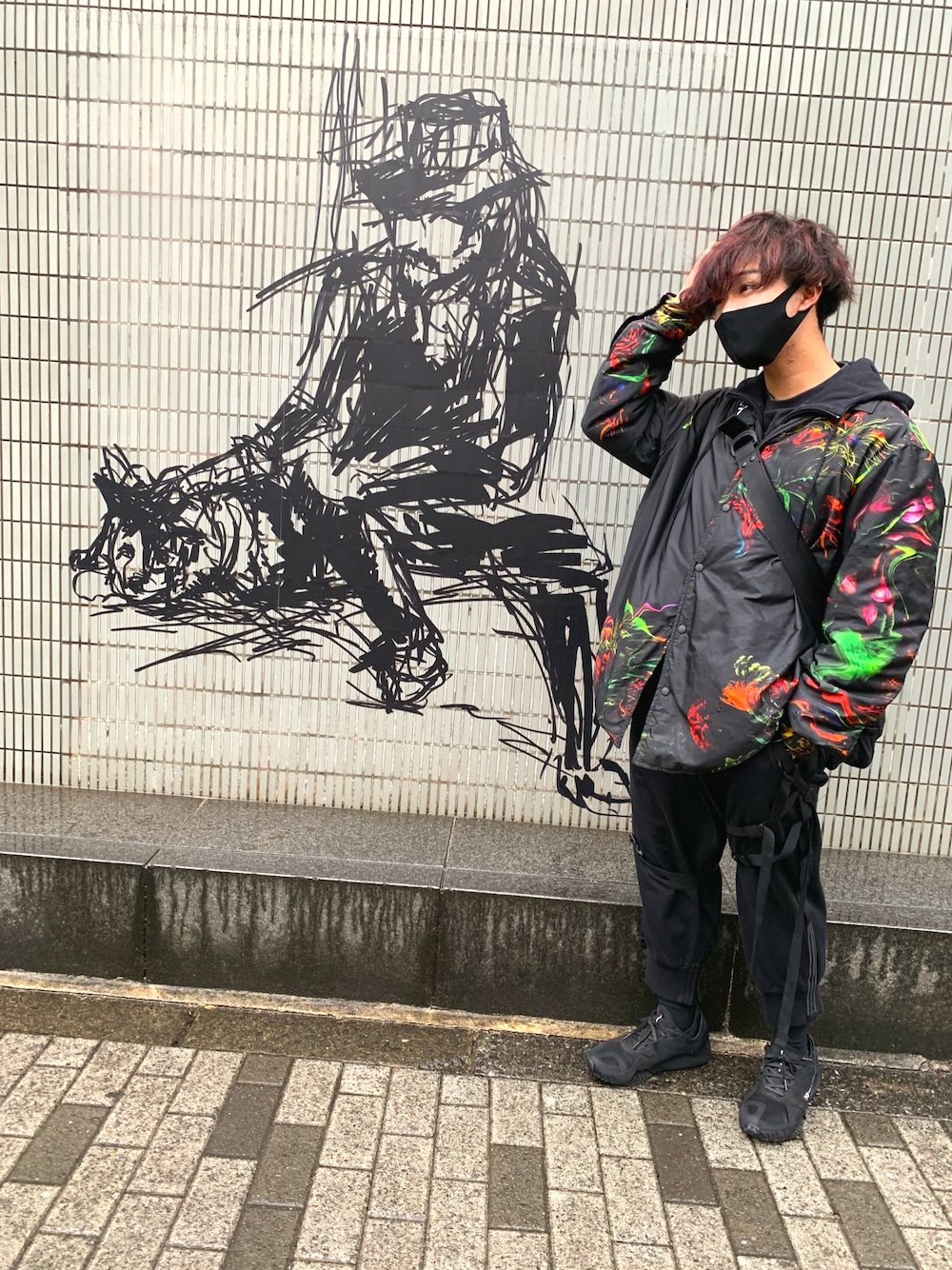 hide｜Y-3のナイロンジャケットを使ったコーディネート - WEAR
