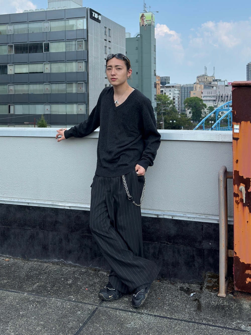 ken｜GUのスラックスを使ったコーディネート - WEAR