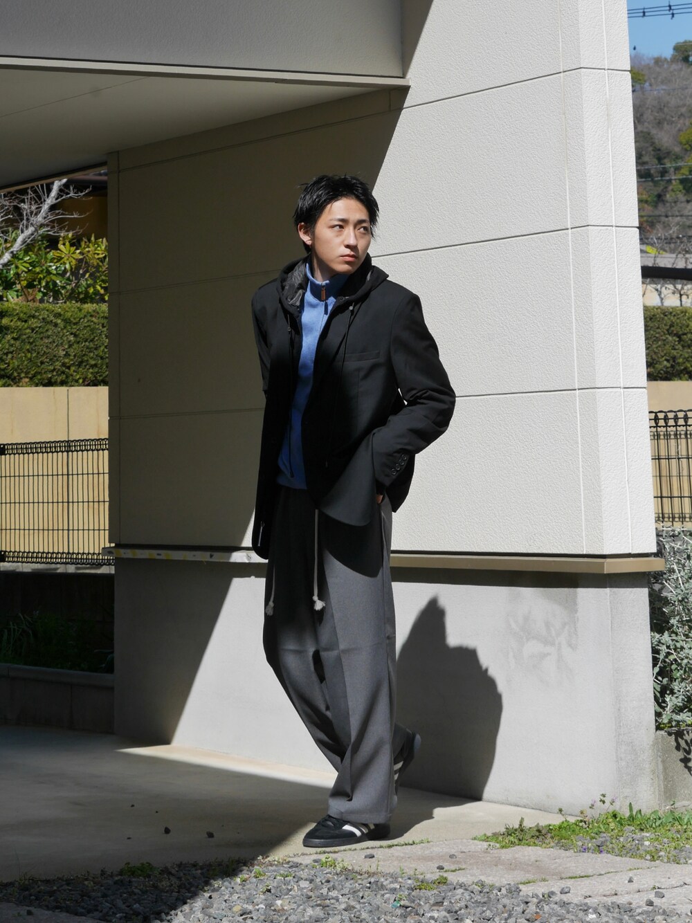 ken｜GUのスラックスを使ったコーディネート - WEAR