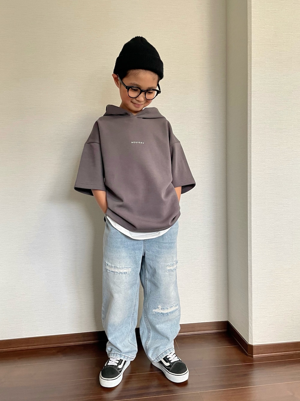 ryoooutaaa｜GLOBAL WORKのパーカーを使ったコーディネート - WEAR