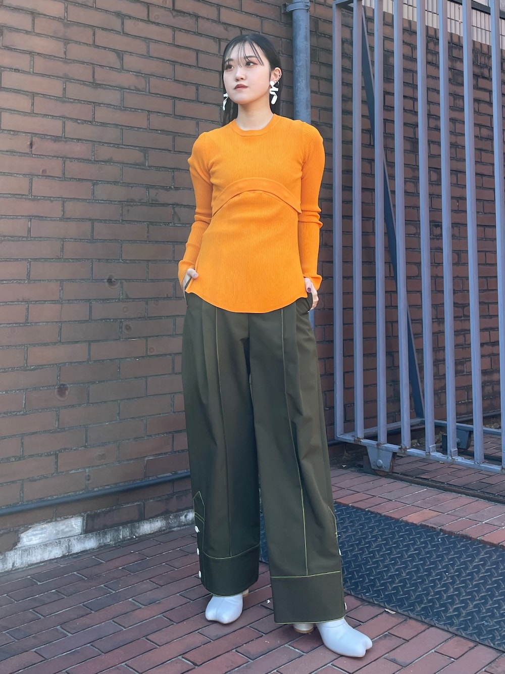 MINA(UN3D．)｜UN3D.のニット/セーターを使ったコーディネート - WEAR