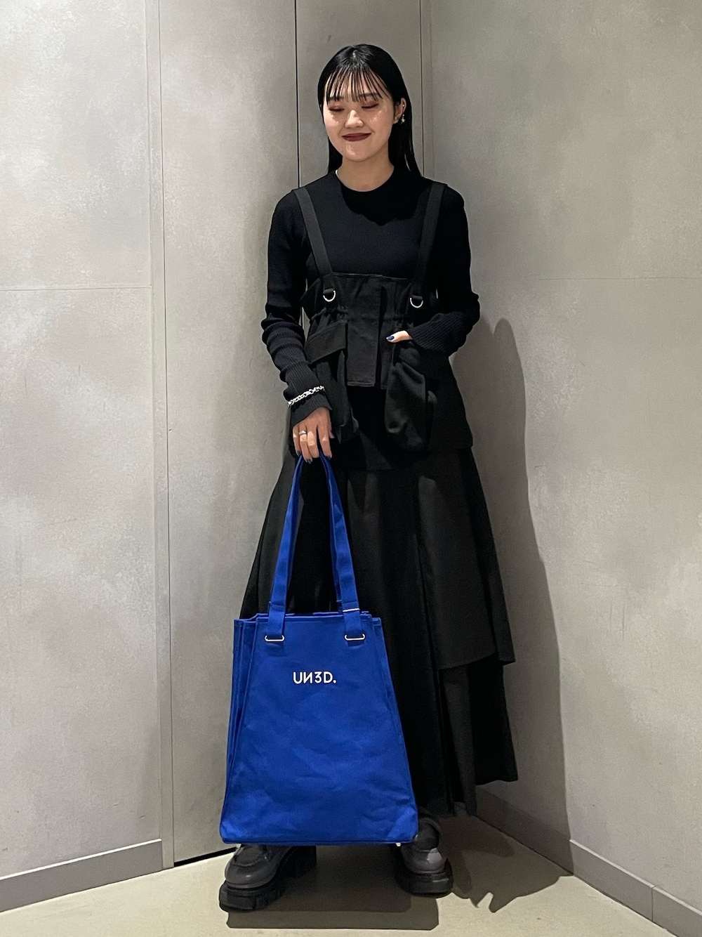 MINA(UN3D．)｜UN3D.のニット/セーターを使ったコーディネート - WEAR