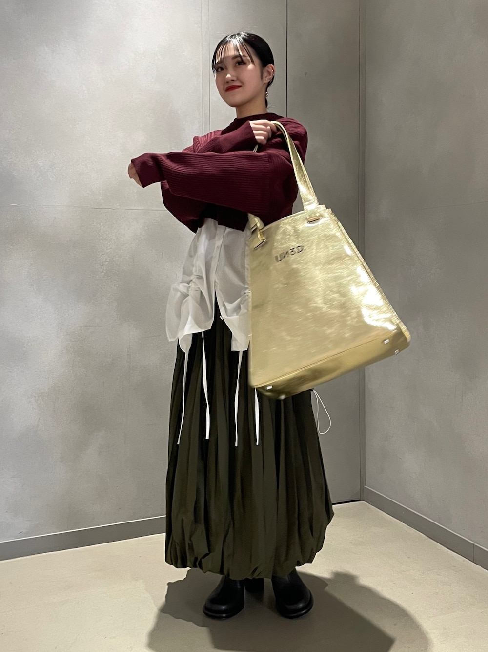 MINA(UN3D．)｜UN3D.のニット/セーターを使ったコーディネート - WEAR