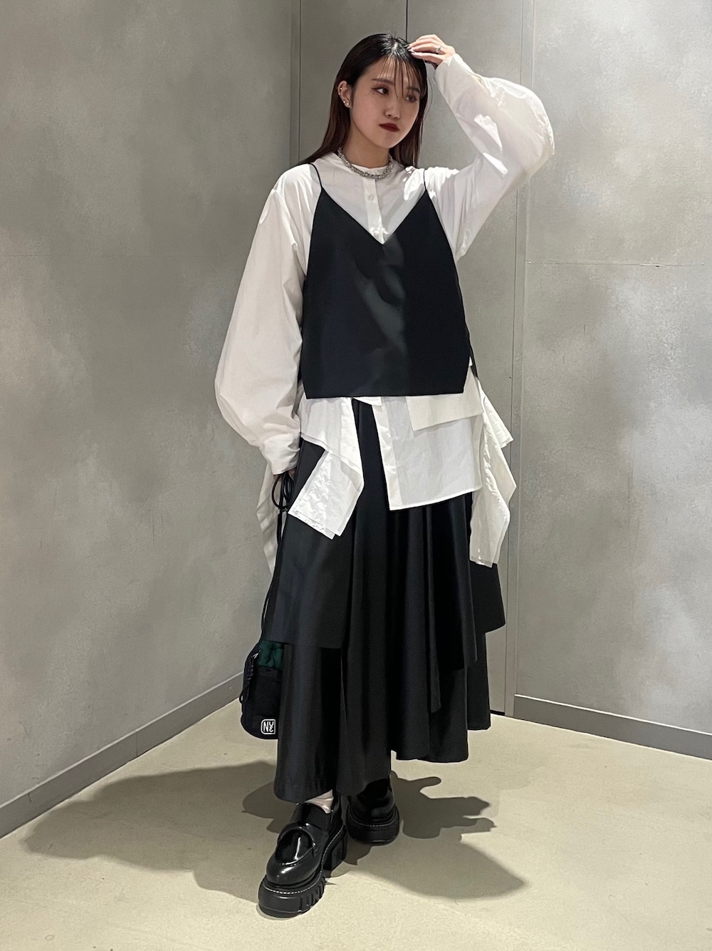 MINA(UN3D．)｜UN3D.のキャミソールを使ったコーディネート - WEAR