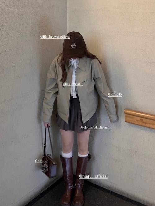 ゆうり｜LILY BROWNのキャップを使ったコーディネート - WEAR