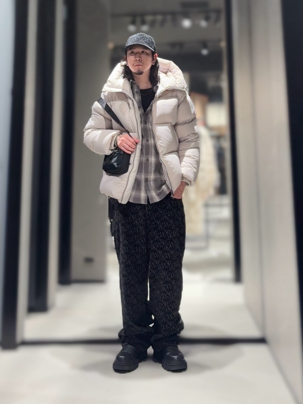 YUU(A|X アルマーニエクスチェンジ ラゾーナ川崎)｜ARMANI EXCHANGEのシャツ/ブラウスを使ったコーディネート - WEAR