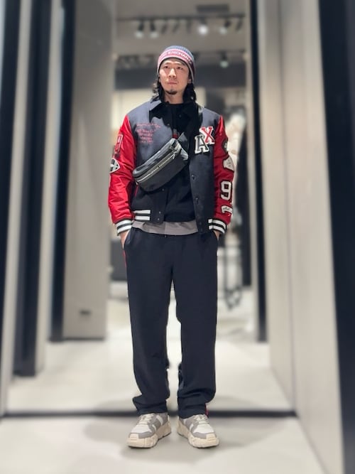 YUU(A|X アルマーニエクスチェンジ ラゾーナ川崎)｜ARMANI EXCHANGEのニット/セーターを使ったコーディネート - WEAR