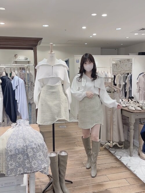 kana terada（dazzlin）｜dazzlinのスカートを使ったコーディネート - WEAR
