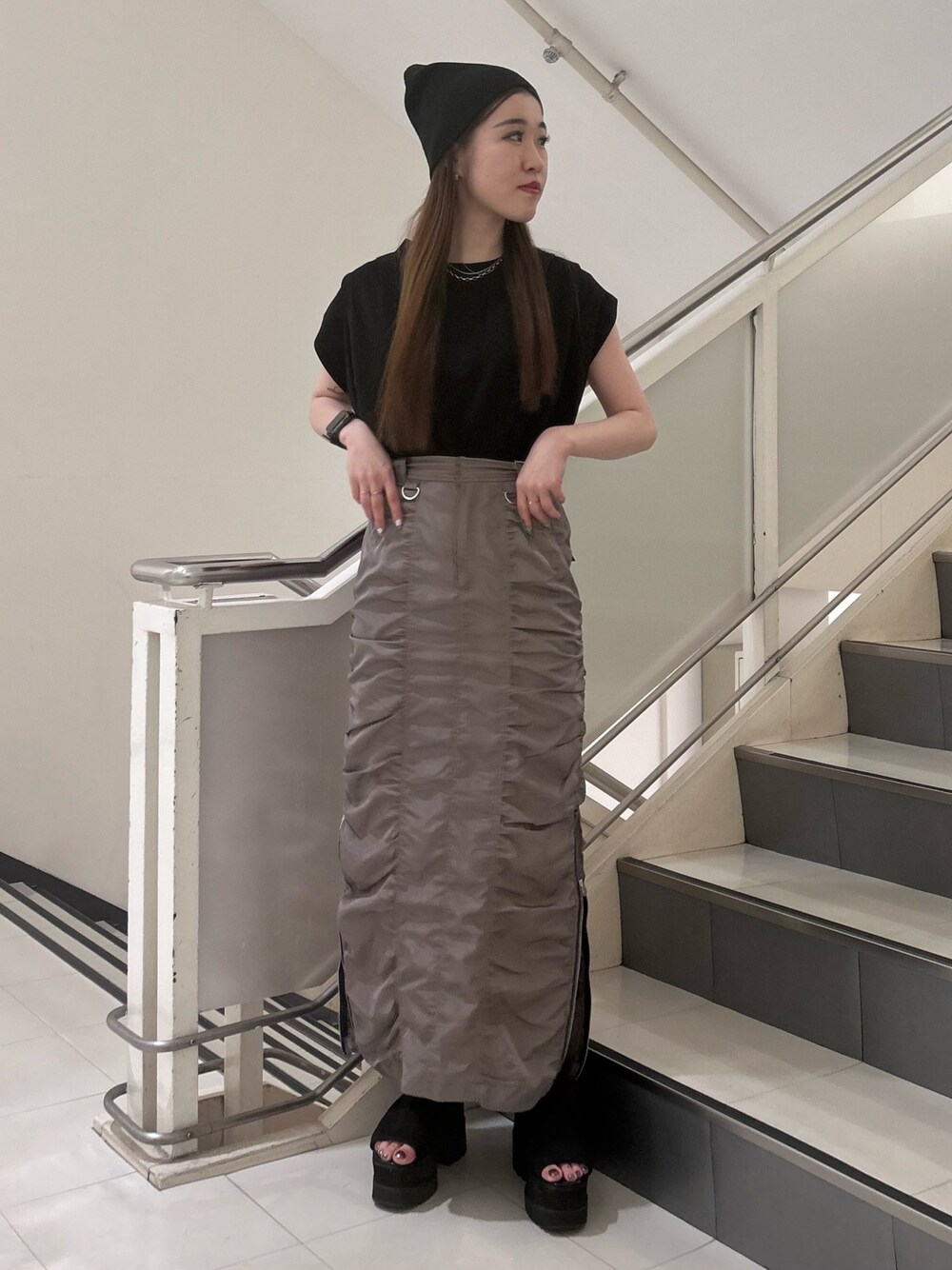 高村美紀(MURUA)｜MURUAのTシャツ/カットソーを使ったコーディネート - WEAR