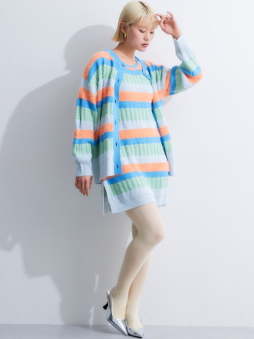 nissen Ladies Models(nissen本店models)｜nissenのカーディガン/ボレロを使ったコーディネート - WEAR