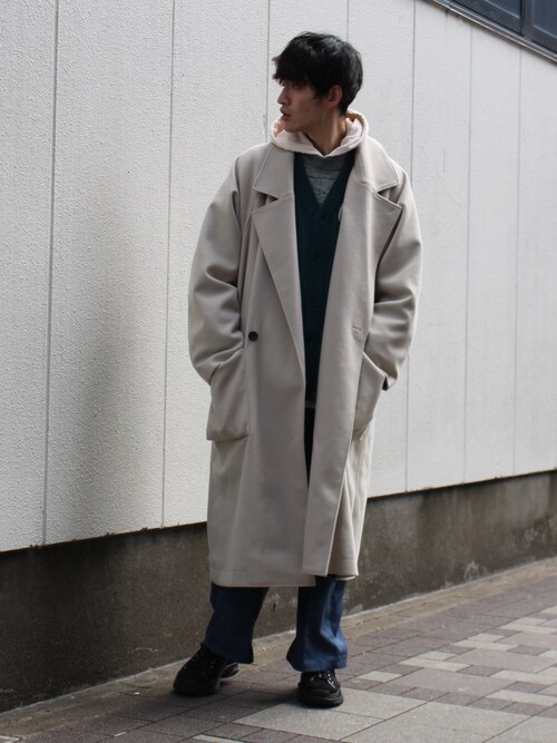 takuma｜shiki tokyoのチェスターコートを使ったコーディネート - WEAR