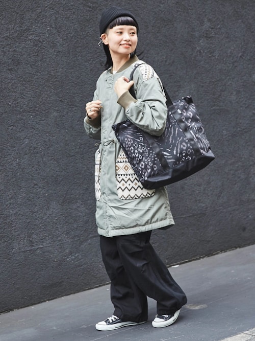 CUBE SUGAR(CUBE SUGAR)｜CUBE SUGARのミリタリージャケットを使ったコーディネート - WEAR