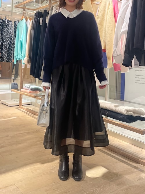 ウォッシャブルオーガンジーフレアスカート（スカート）｜NOLLEY'S