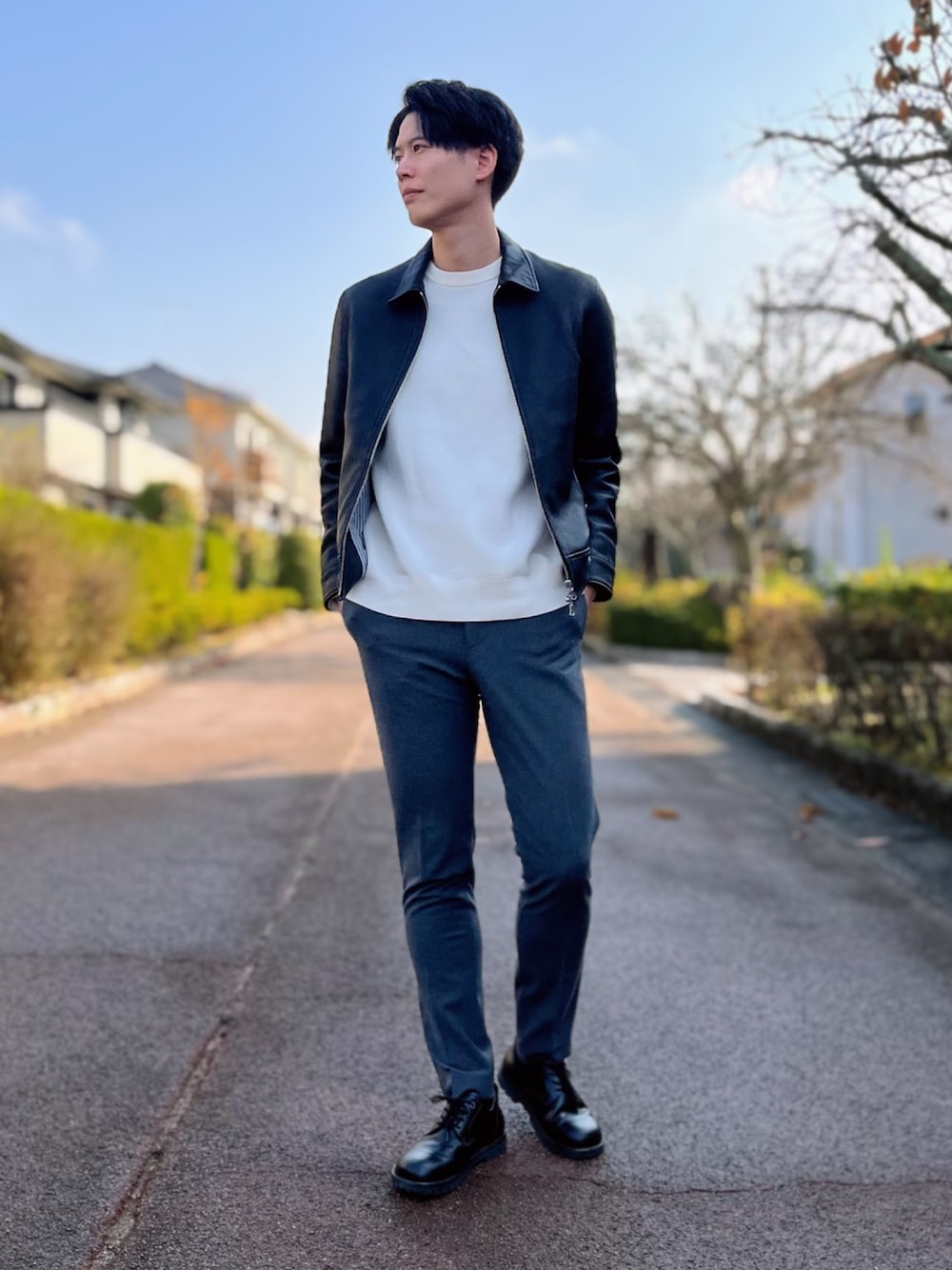 takamitsu suzuki｜UNIQLOのスラックスを使ったコーディネート - WEAR