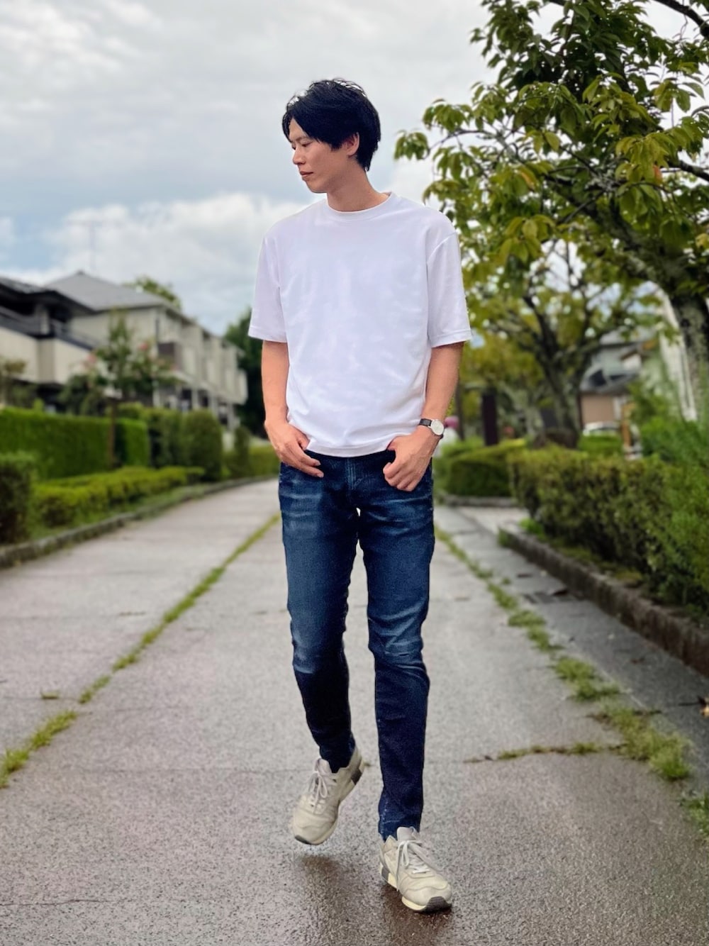 takamitsu suzuki｜UNIQLOのTシャツ/カットソーを使ったコーディネート - WEAR