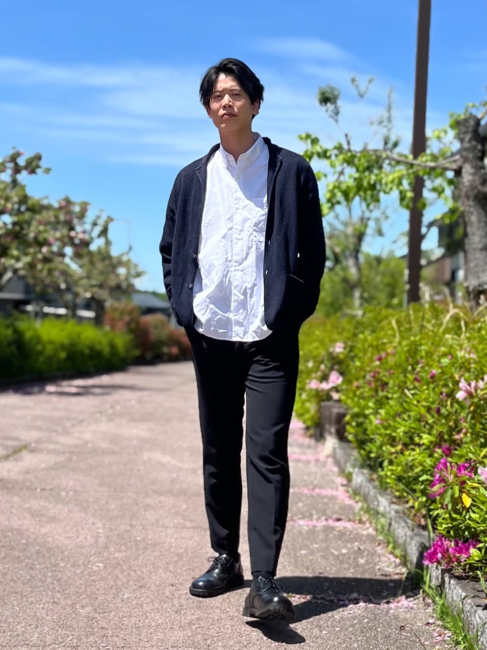 takamitsu suzuki｜cityのスラックスを使ったコーディネート - WEAR