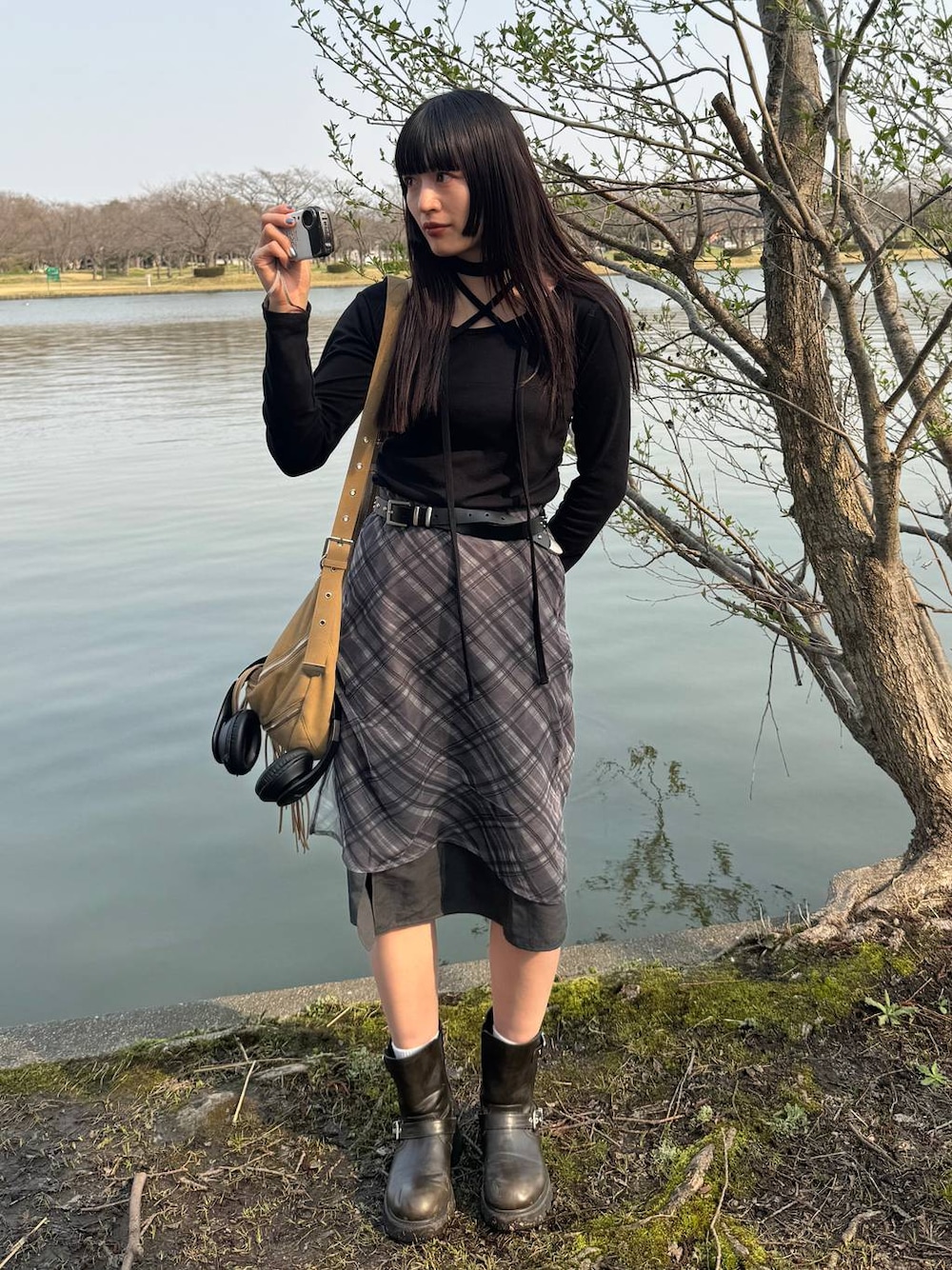 AKANE（jeanasis）(JEANASIS 新宿ミロード店)｜JEANASISのブーツを使ったコーディネート - WEAR