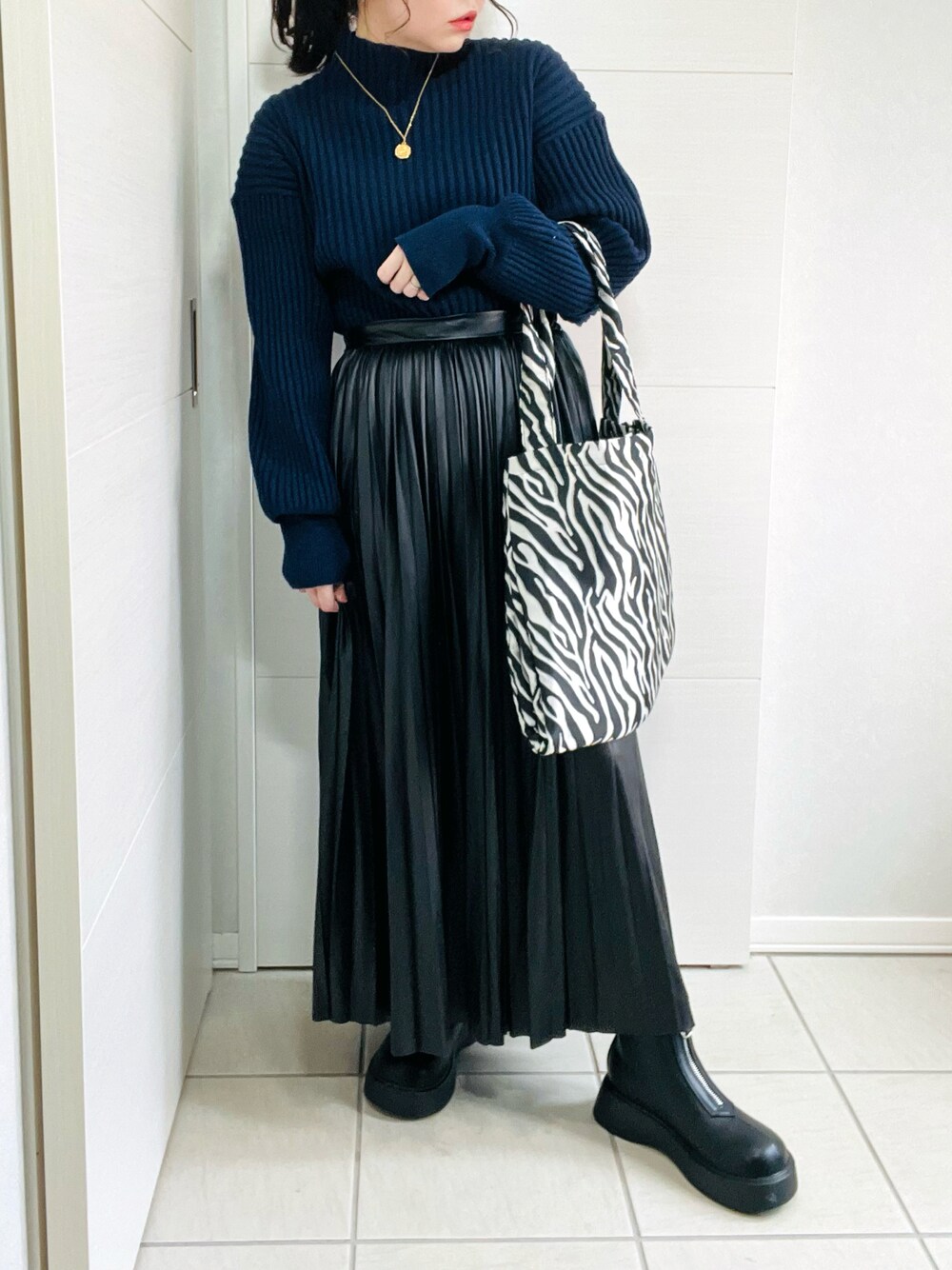 ⃘asa ⃘｜ReNormのニット/セーターを使ったコーディネート - WEAR