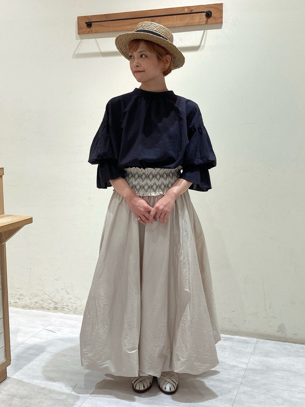 n.ai(SM2 otan taman 宇都宮インターパーク)｜TSUHARU by Samansa Mos2のシャツ/ブラウスを使ったコーディネート - WEAR