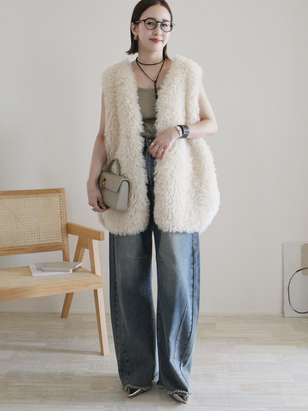 陽｜Jena espace merveilleuxのベストを使ったコーディネート - WEAR