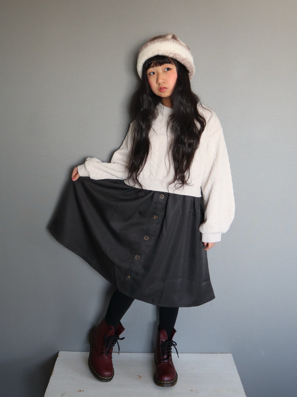 Nenene｜LOWRYS FARMのキャップを使ったコーディネート - WEAR