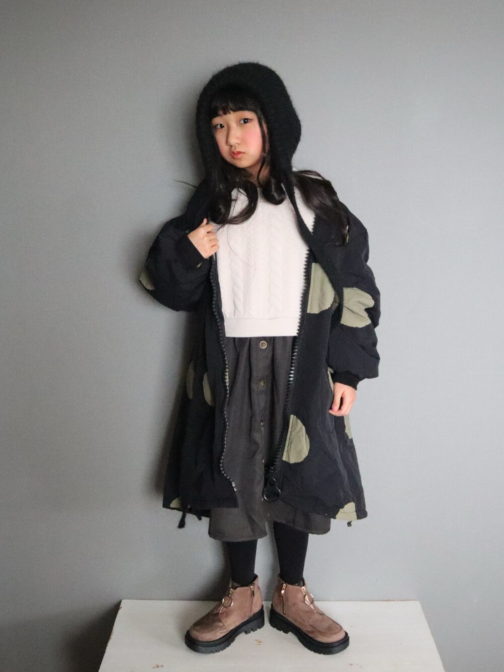 Nenene｜THE YOnのニットキャップ/ビーニーを使ったコーディネート - WEAR