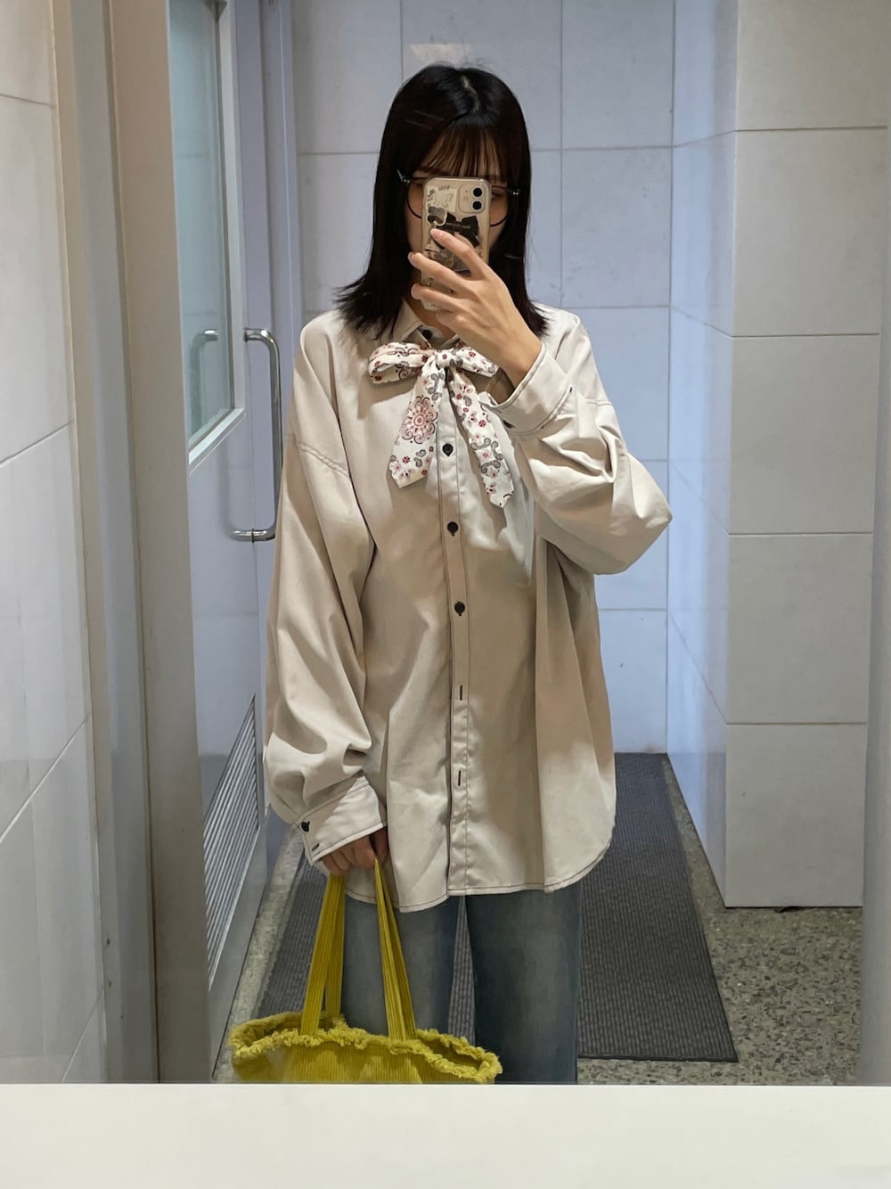 花｜apres jour mignonのシャツ/ブラウスを使ったコーディネート - WEAR