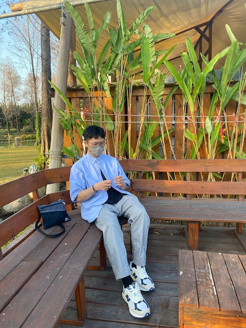 K｜GUの襯衫を使ったコーディネート - WEAR