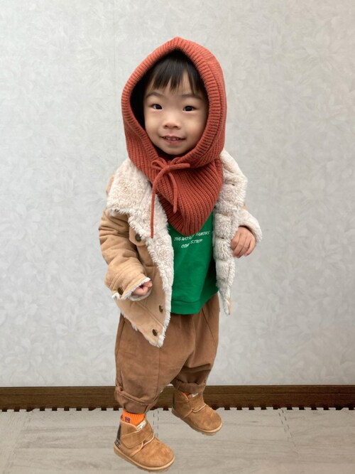 lenlen23｜3coinsのネックウォーマー/スヌードを使ったコーディネート - WEAR