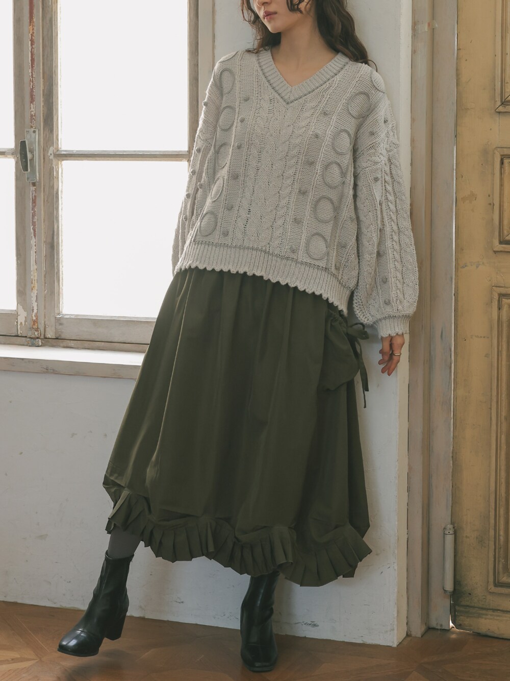 osharewalker staff(osharewalker ZOZO店)｜somari imaginationのニット/セーターを使ったコーディネート - WEAR