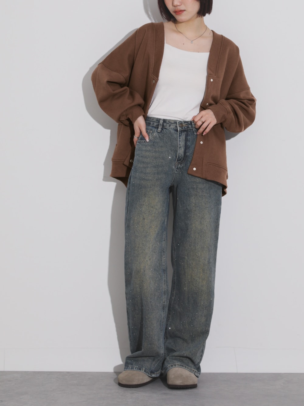 osharewalker staff(osharewalker ZOZO店)｜n'OrLABELのカーディガン/ボレロを使ったコーディネート - WEAR