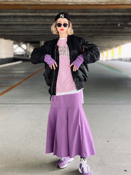 IMOKO｜ALPHAのMA-1を使ったコーディネート - WEAR