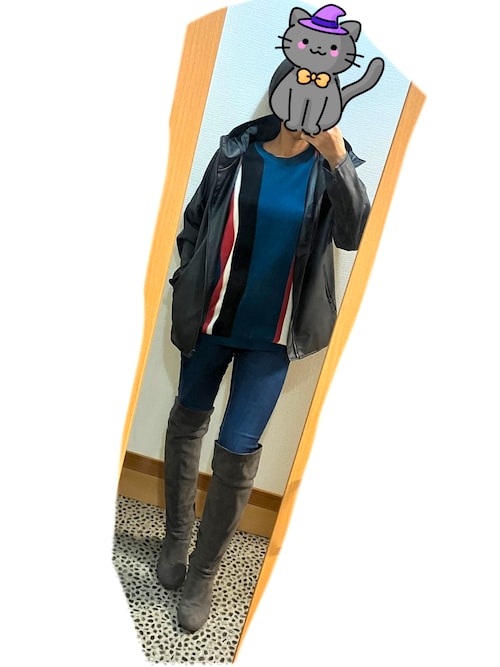 RE｜AZUL by moussyのニット/セーターを使ったコーディネート - WEAR