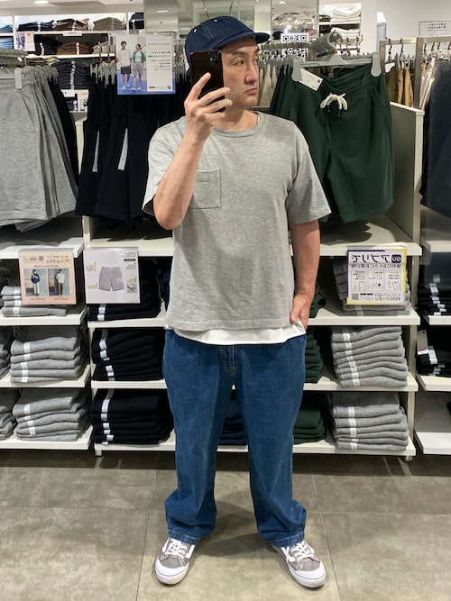 hiro｜GUのTシャツ/カットソーを使ったコーディネート - WEAR