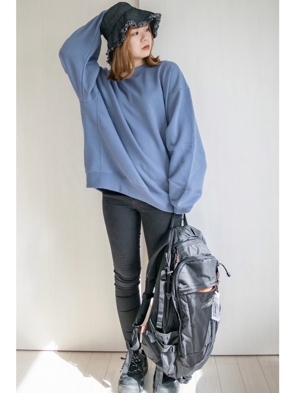 honasan｜GRLのスウェットを使ったコーディネート - WEAR