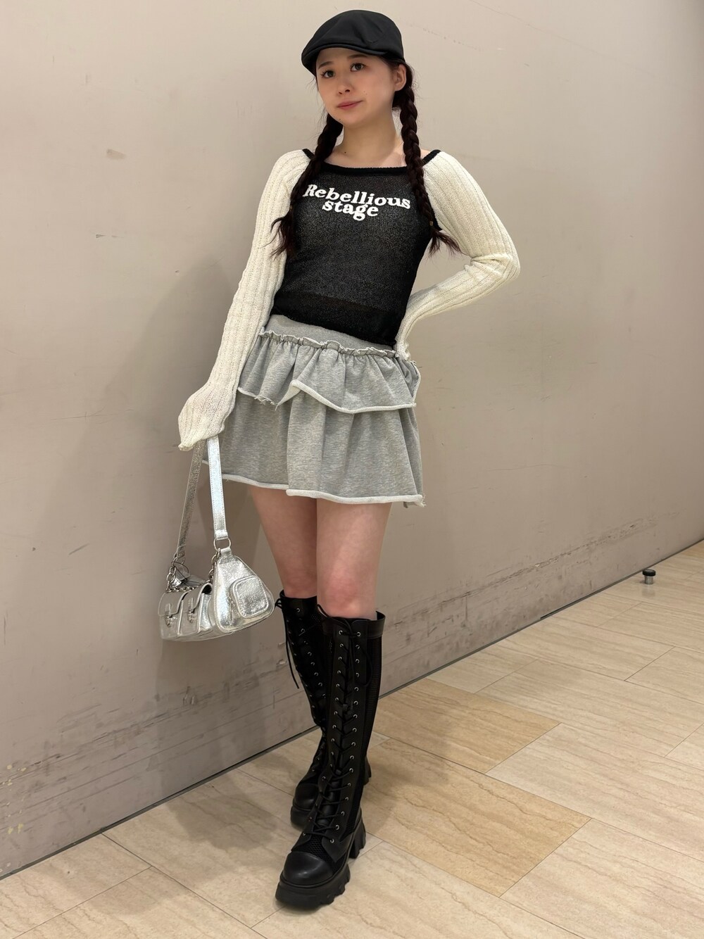 YU-KA(SPIRALGIRL 仙台PARCO店)｜SPIRALGIRLのスカートを使ったコーディネート - WEAR