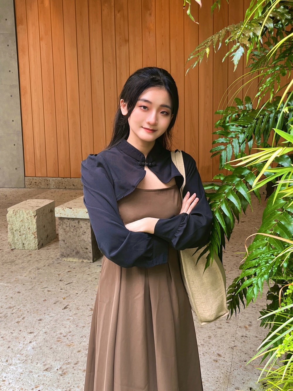 yilon｜改良旗袍のその他アウターを使ったコーディネート - WEAR