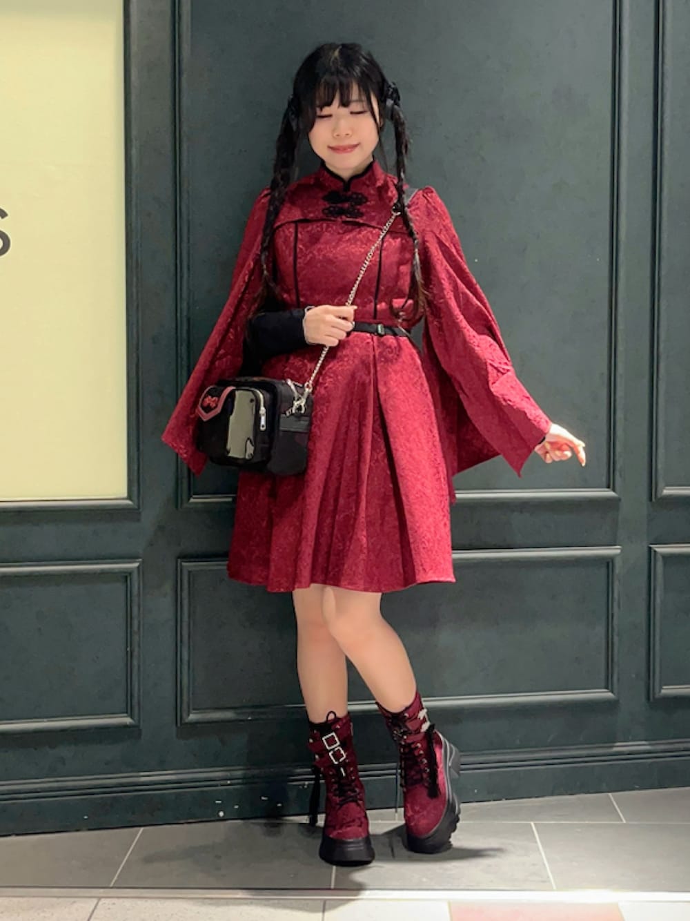 ぁゅゅ(axes femme POETIQUE HEP FIVE 店)｜axes femme POETIQUEのブーツを使ったコーディネート - WEAR