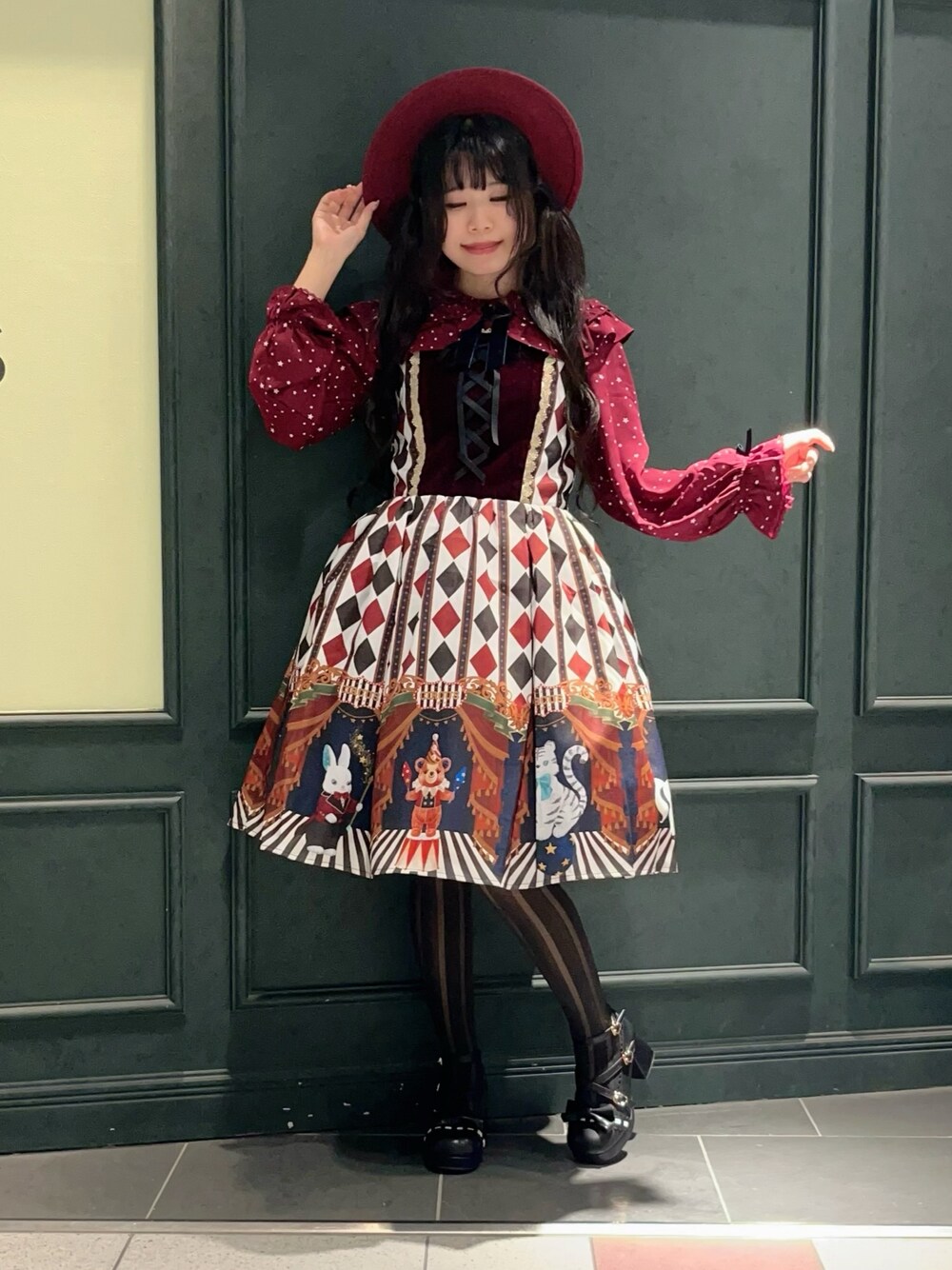 ぁゅゅ(axes femme POETIQUE HEP FIVE 店)｜axes femme kawaiiのパンプスを使ったコーディネート - WEAR