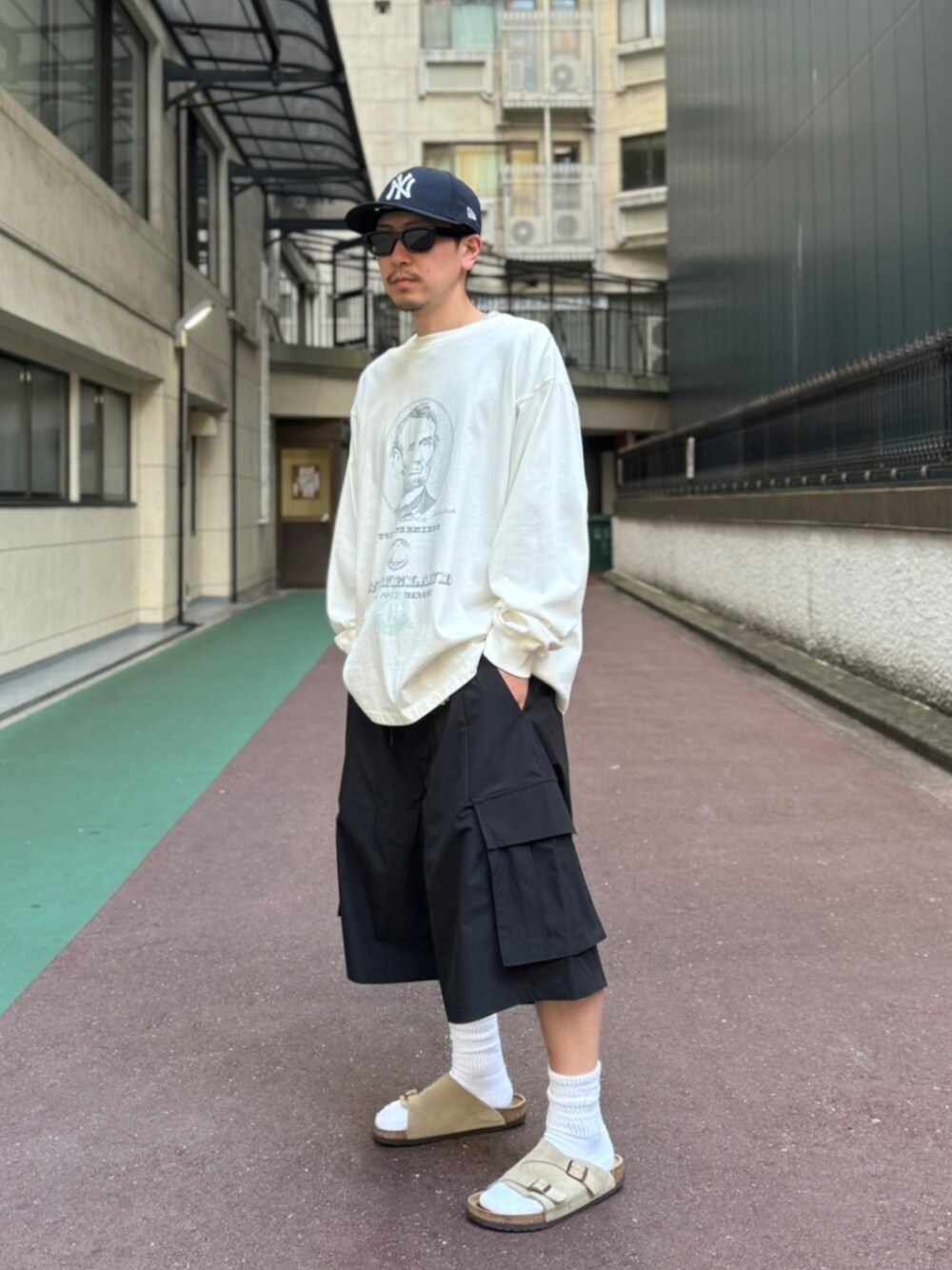 LHP福岡店 staff(LHP福岡)｜NEW ERAのキャップを使ったコーディネート - WEAR