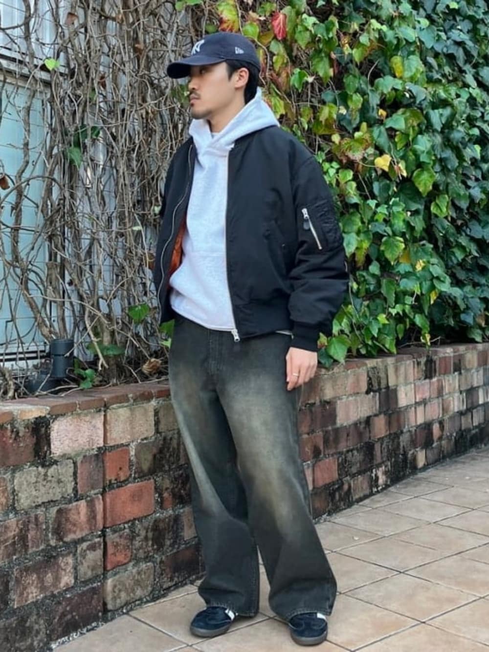 B:MING by BEAMS MEN(B:MING LIFE STORE by BEAMS)｜B:MING by BEAMSのMA-1を使ったコーディネート - WEAR